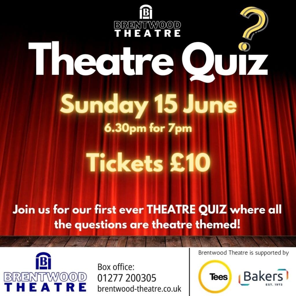 Upcoming Events – Brentwood Theatre